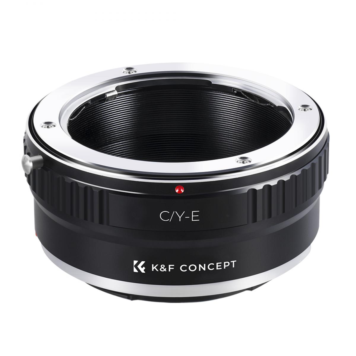 K&F Concept M14101 Contax Yashica Lenses to Sony E Lens Mount Adapter ...