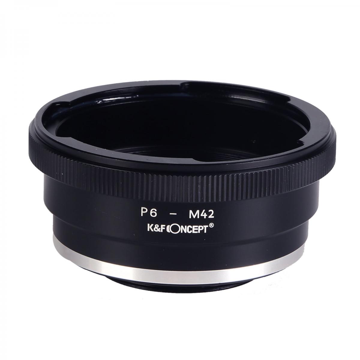 K&F Concept M27241 Pentacon 6 Kiev 60 Lenses to M42 Lens Mount Adapter ...