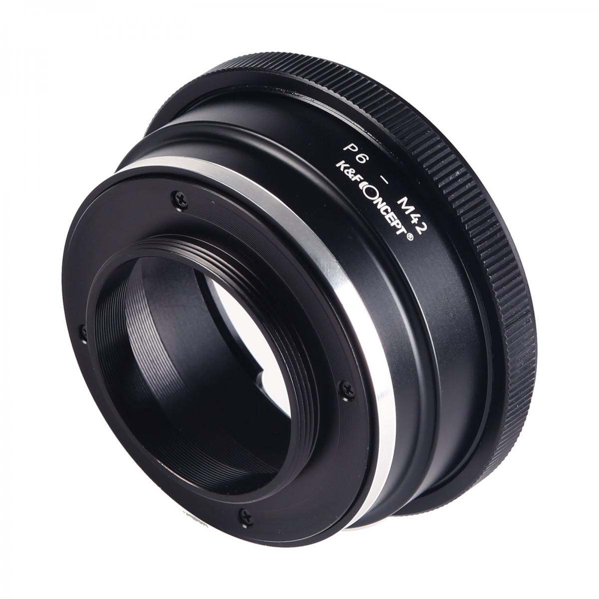 K&F Concept M27241 Pentacon 6 Kiev 60 Lenses to M42 Lens Mount Adapter ...
