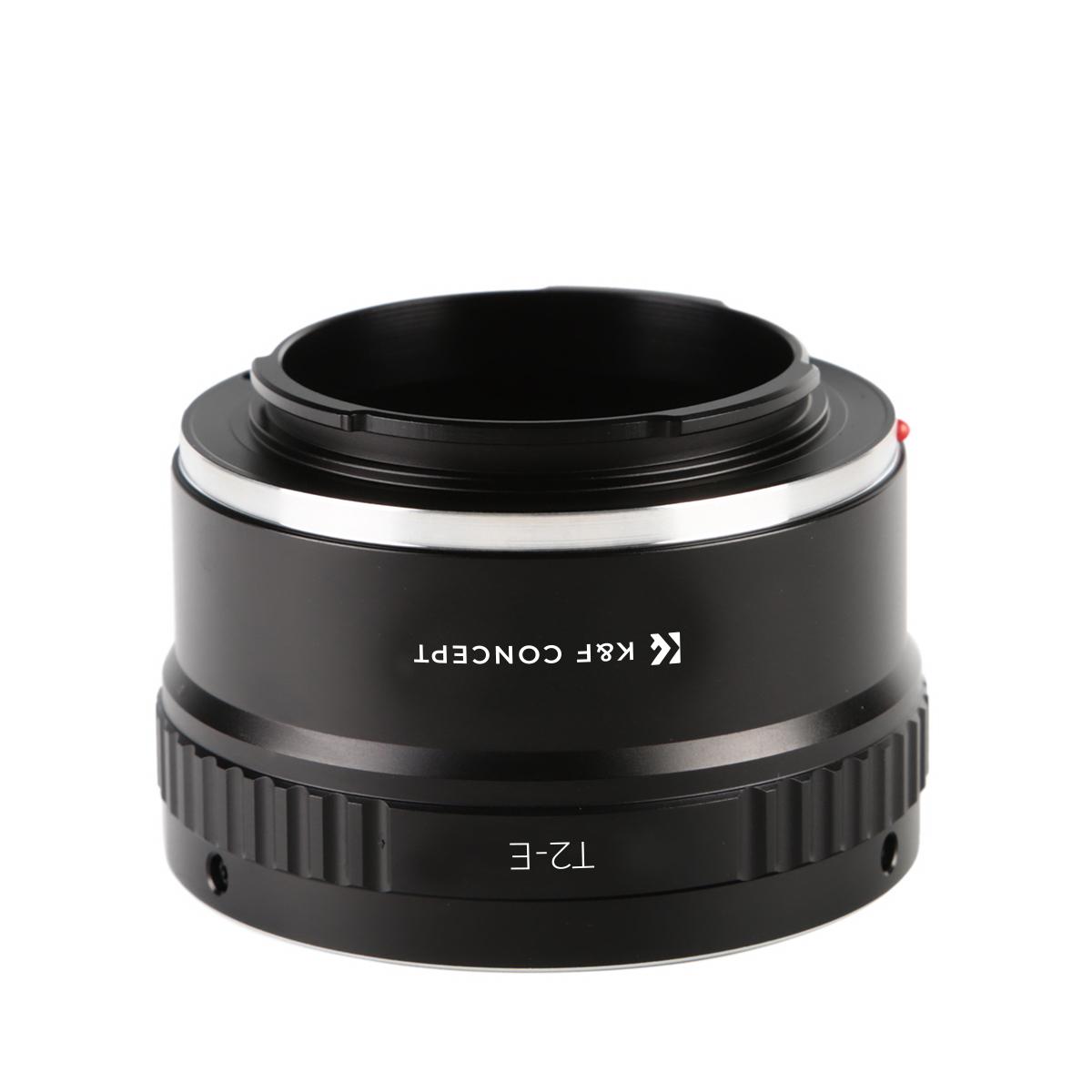 T2 Lenses to Sony E Lens Mount Adapter K&F Concept M28101 Lens Adapter ...