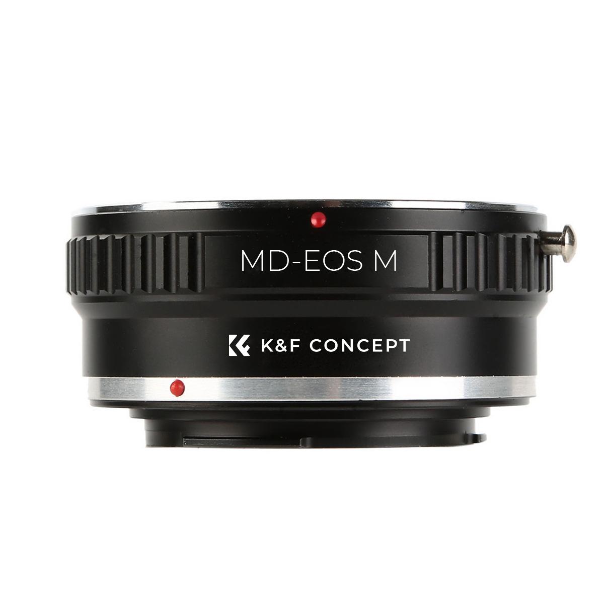 Minolta MD MC Lenses to Canon EOS M Camera Mount Adapter - K&F Concept