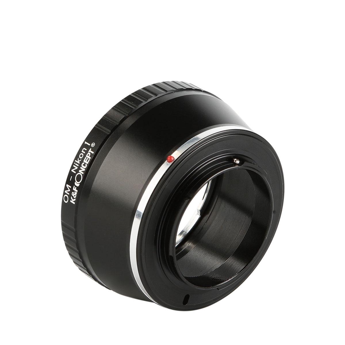 Olympus OM Lenses to Nikon 1 Camera Mount Adapter - K&F Concept