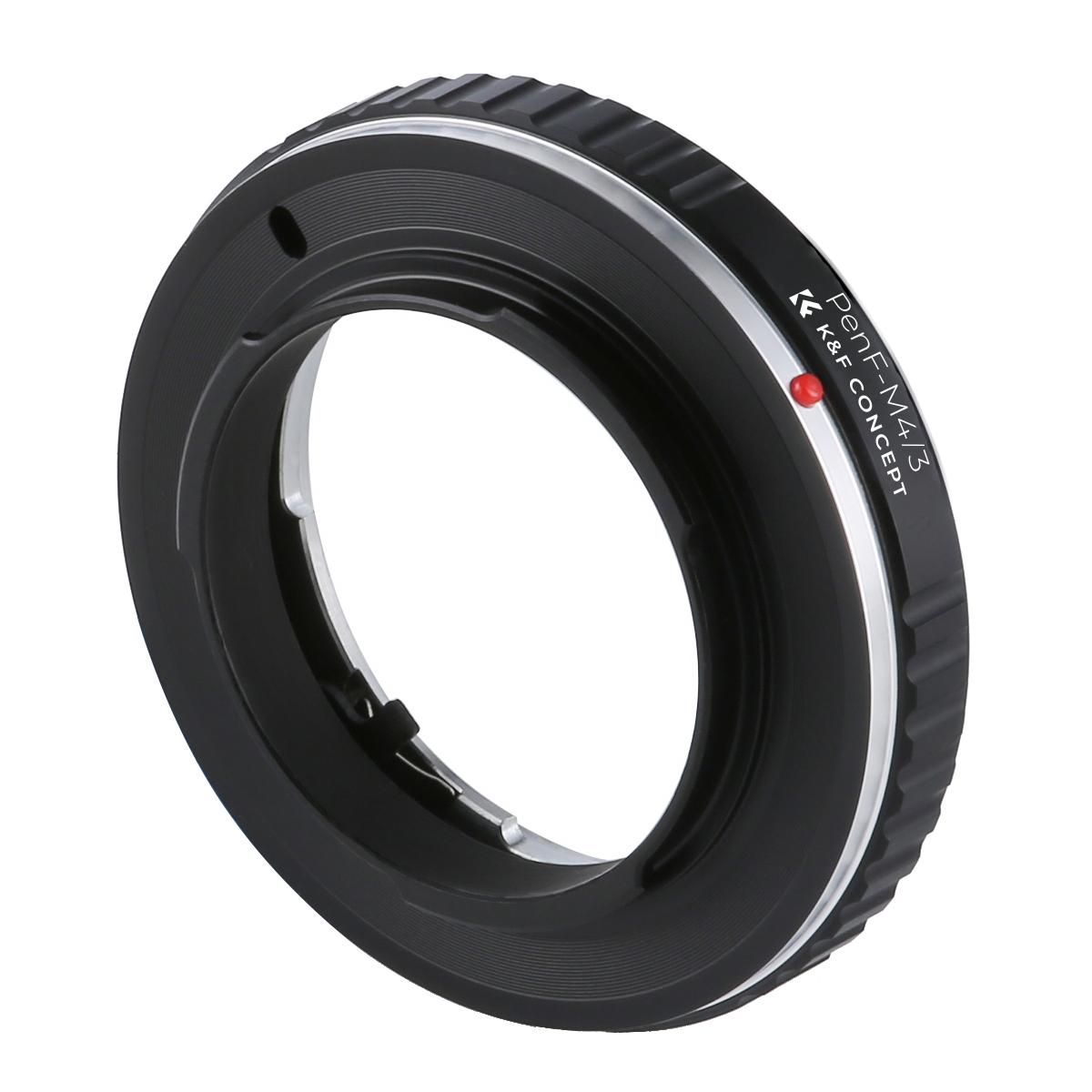 K&F Concept M44121 Olympus Pen F Lenses to M43 MFT Lens Mount Adapter ...