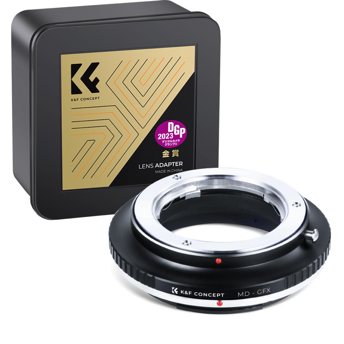 K&F Concept M15211 Minolta MD Lenses to Fuji GFX Mount Camera Lens ...