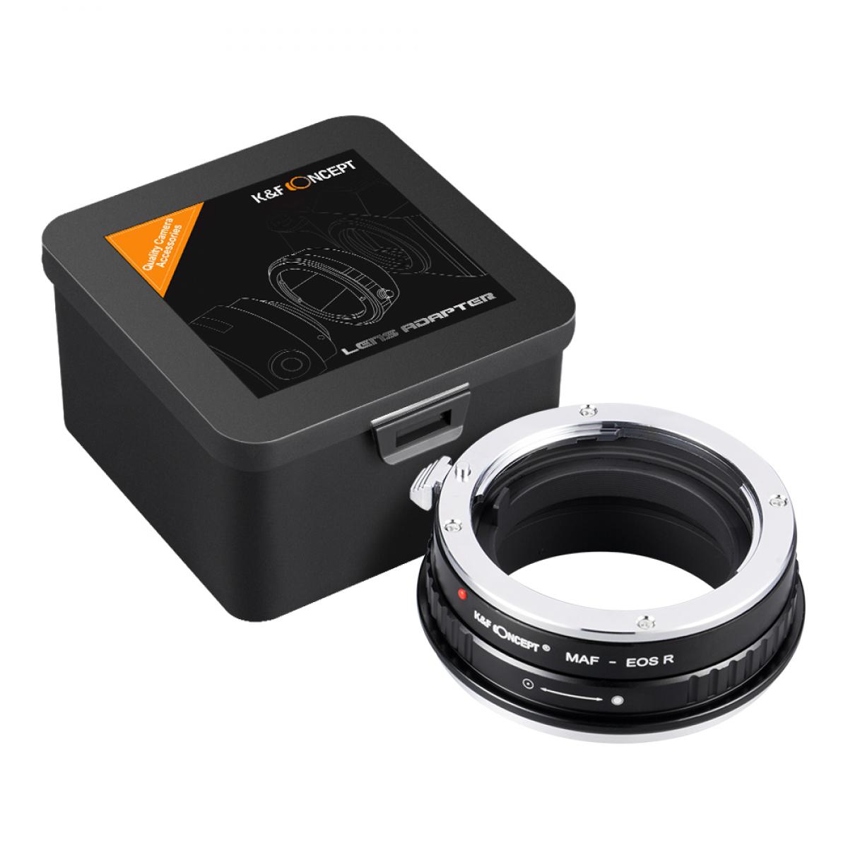 K&F Concept M22194 Minolta/Sony A Lenses to Canon RF Lens Mount Adapter ...