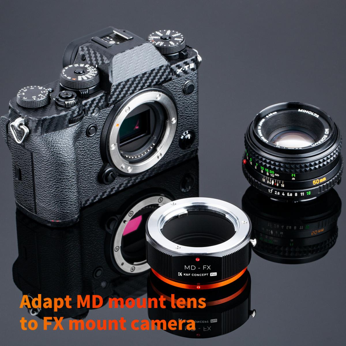 L Mount To Fuji X Adapter, Xt2 Xt20 Xe3 Xt1 | K&F Concept - KENTFAITH