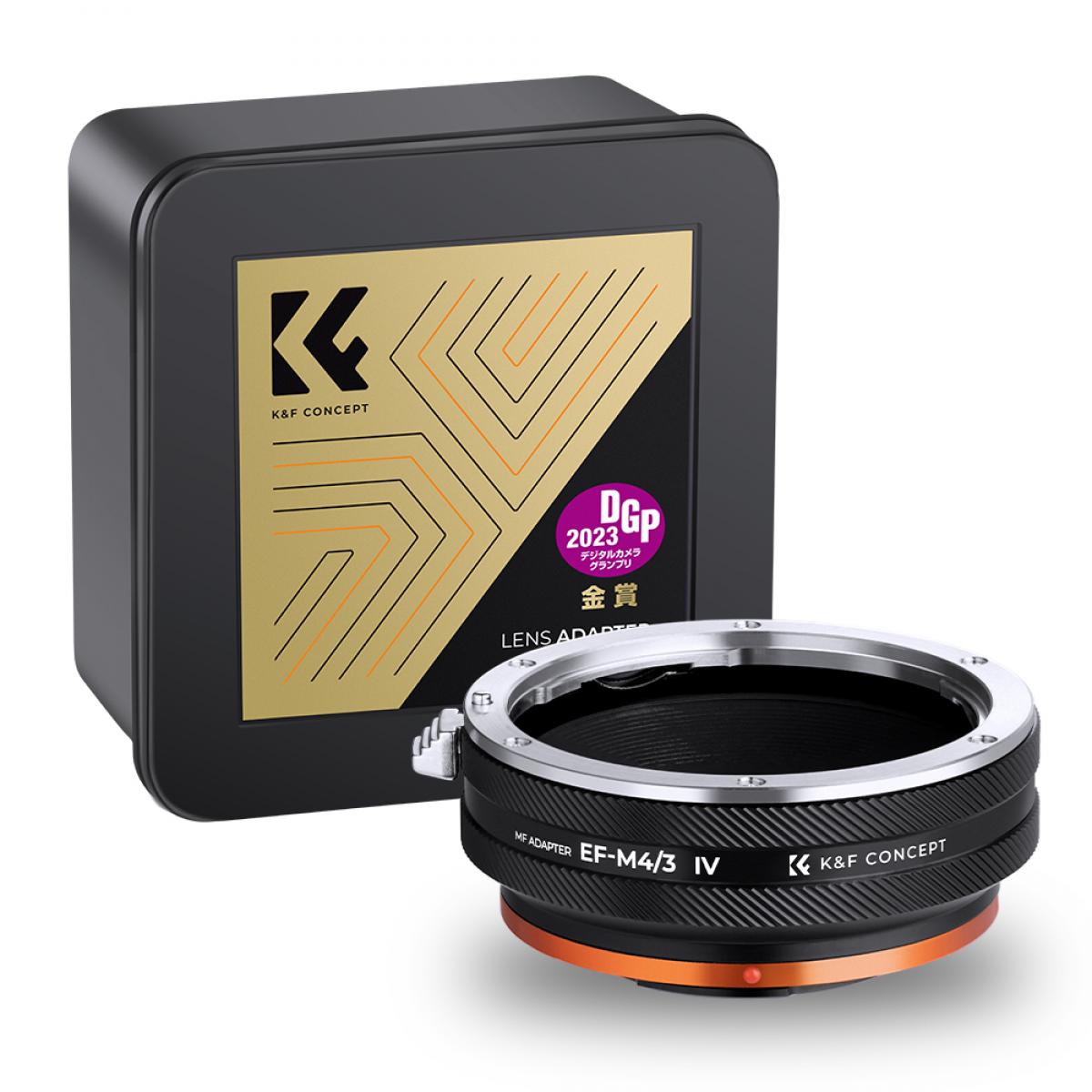 EOS-M4/3 IV Manual Focus Compatible with Canon (EF/EF-S) Lens and Micro ...