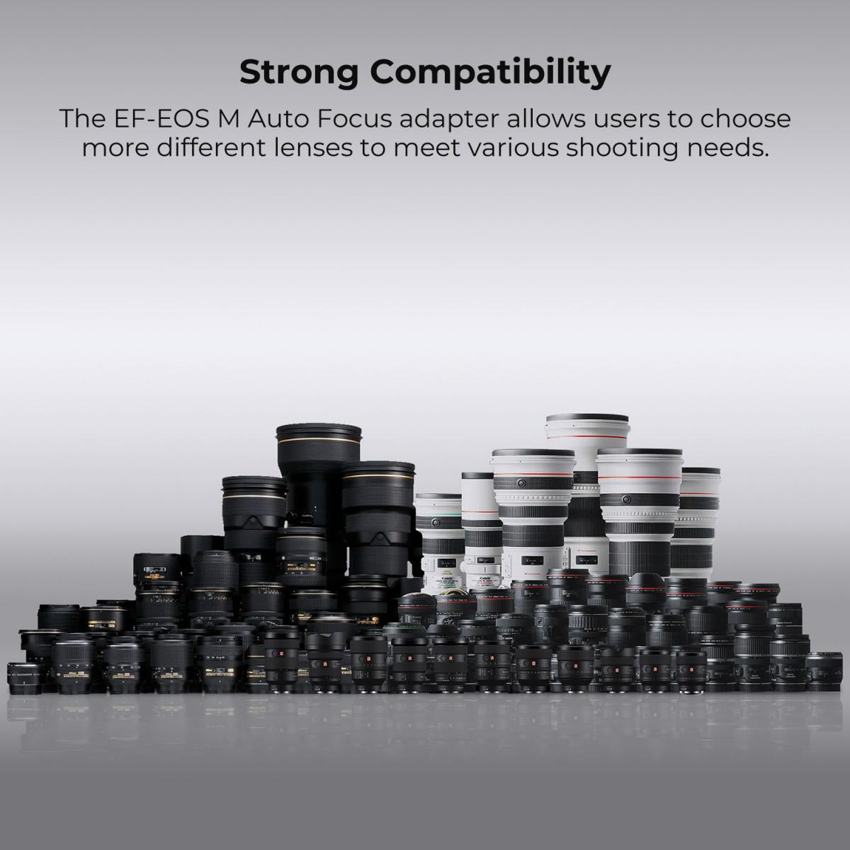 Canon EF EF-S Lens and Canon EOS M Mount Cameras Auto Focus Lens Mount ...