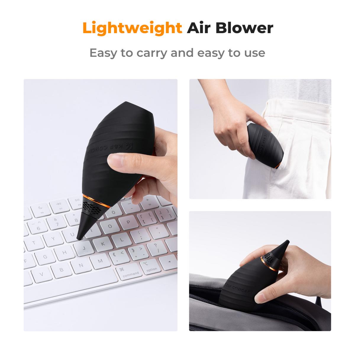 K&F Concept Soft Tip Strong Air Blower with Short Nozzle - KENTFAITH