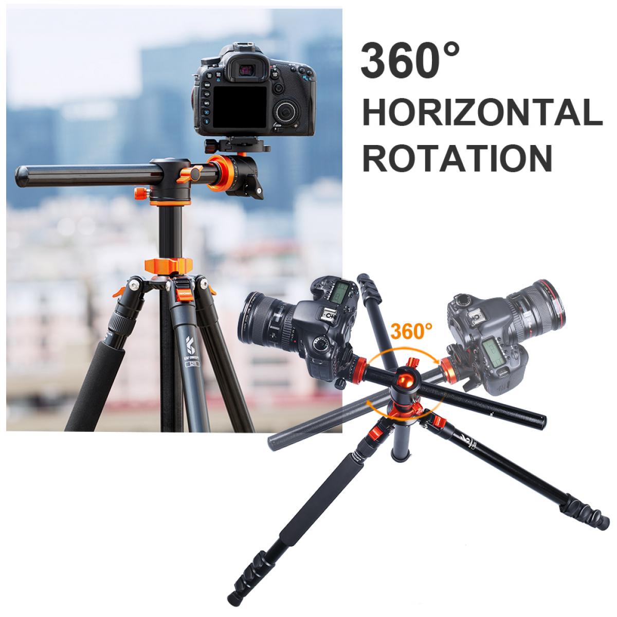 72" Camera Tripod Best DSLR Tripod Stand for Travel