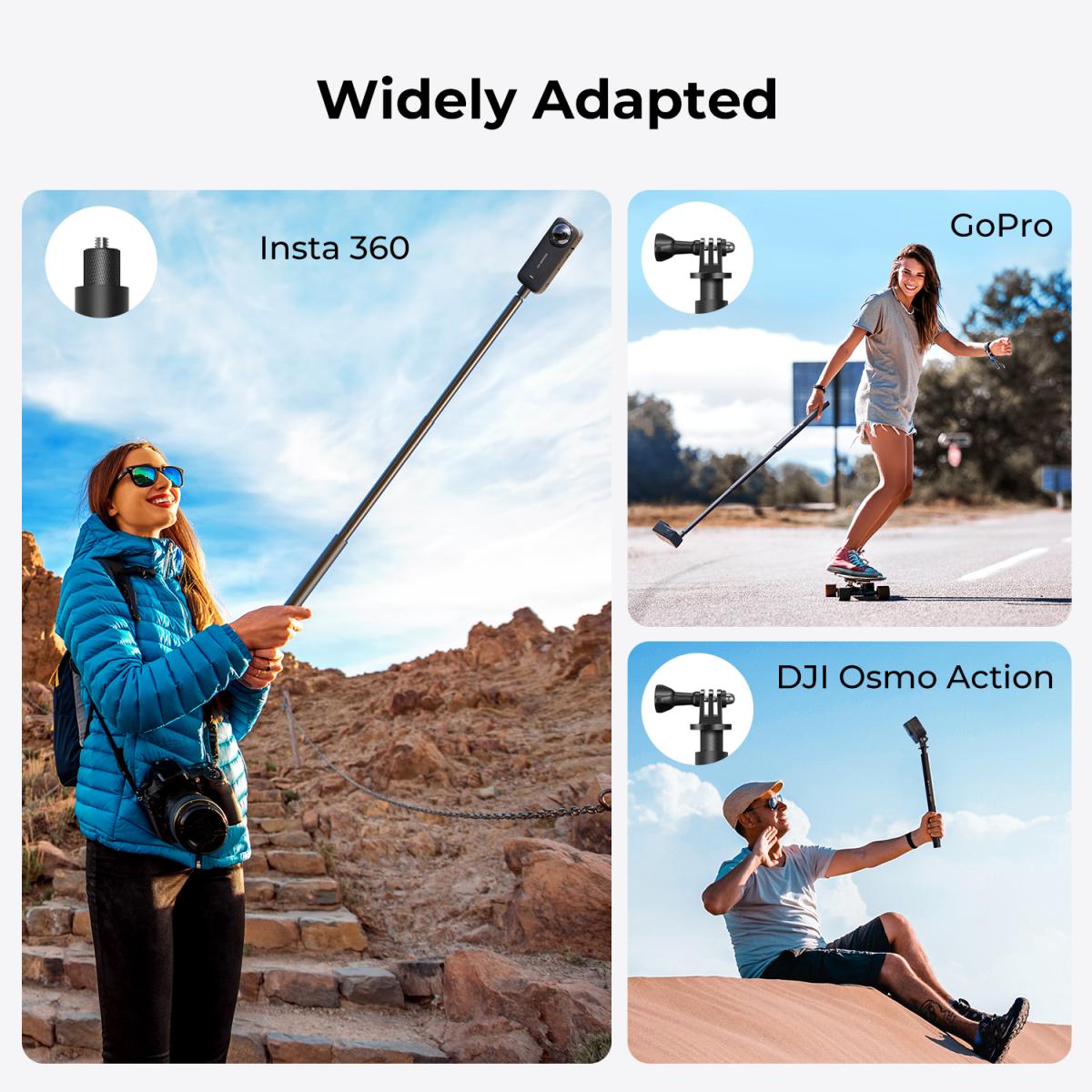 60 inch Invisible Selfie Stick - KENTFAITH