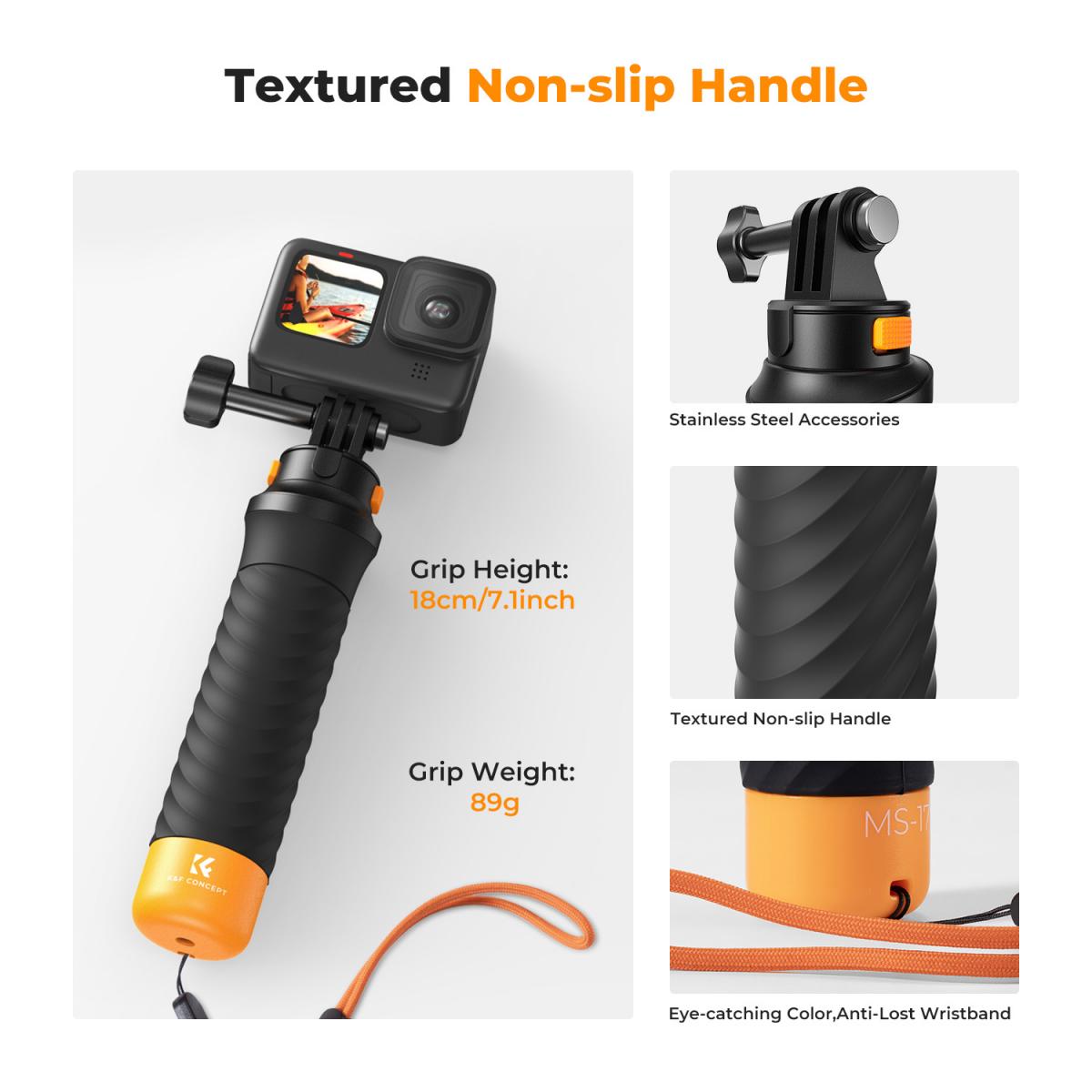 Gopro Tripod Stick 1/4 | Kentfaith - K&F Concept