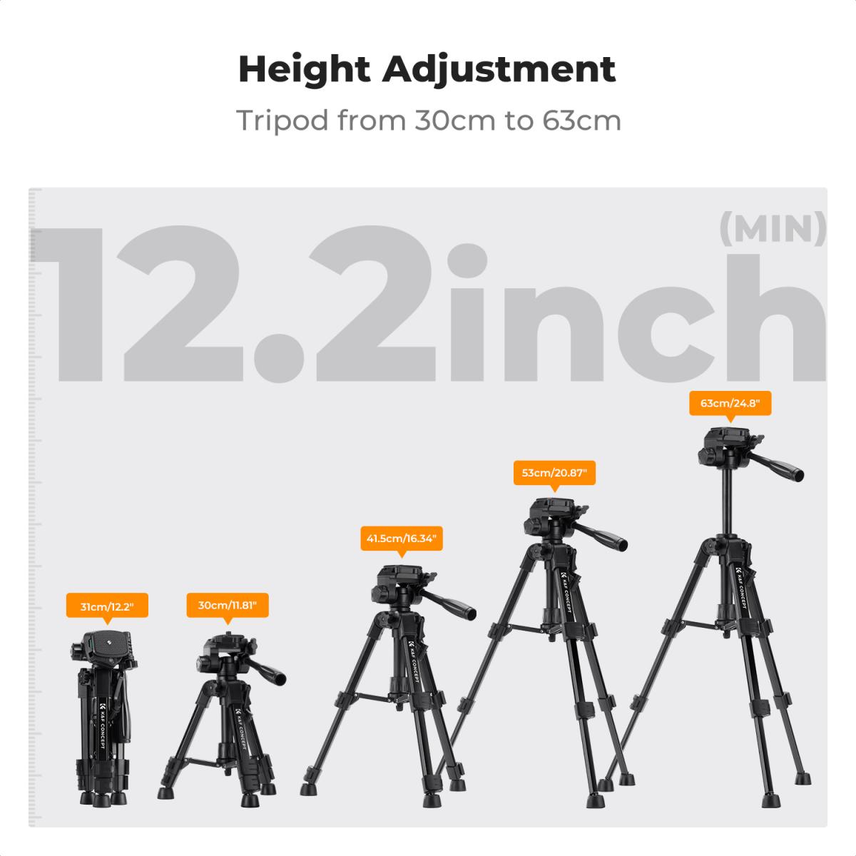 25'' Mini Desk Tripod - KENTFAITH