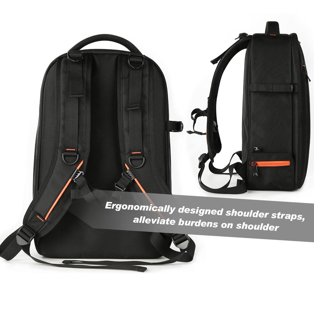 Extra Large DSLR Camera Backpack for Travel Outdoor - KENTFAITH