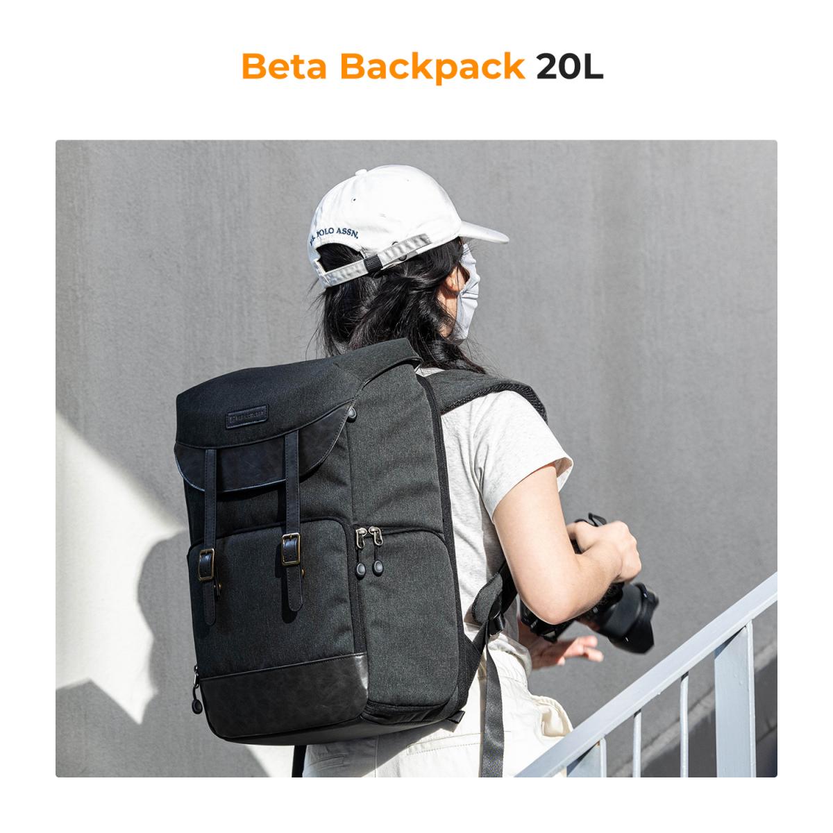 Waterproof Camera Backpacks 20L 02 (Dark Grey) - KENTFAITH