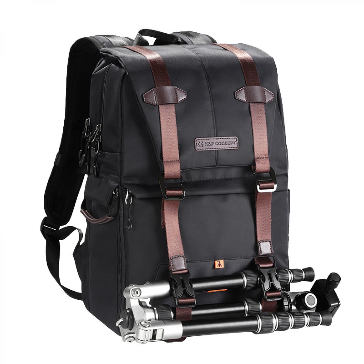 Multifunctional Camera & Travel Backpack（Black) - K&F Concept