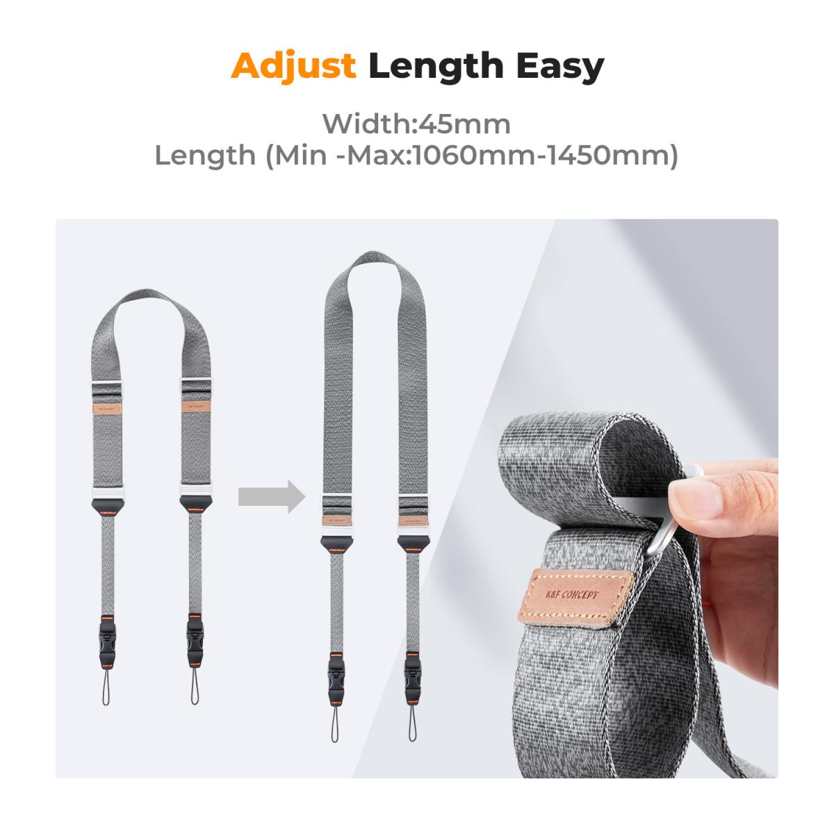 Camera Shoulder Strap Quick Release for Photographers 45mm - KENTFAITH