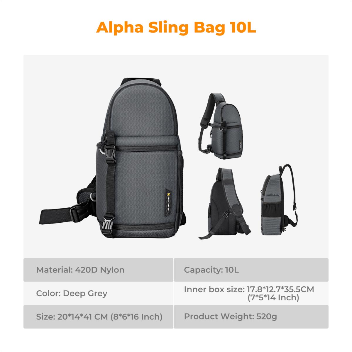Camera Sling Bag Crossbody Bag Waterproof Camera Shoulder Backpack DSLR/SLR Camera Case ...