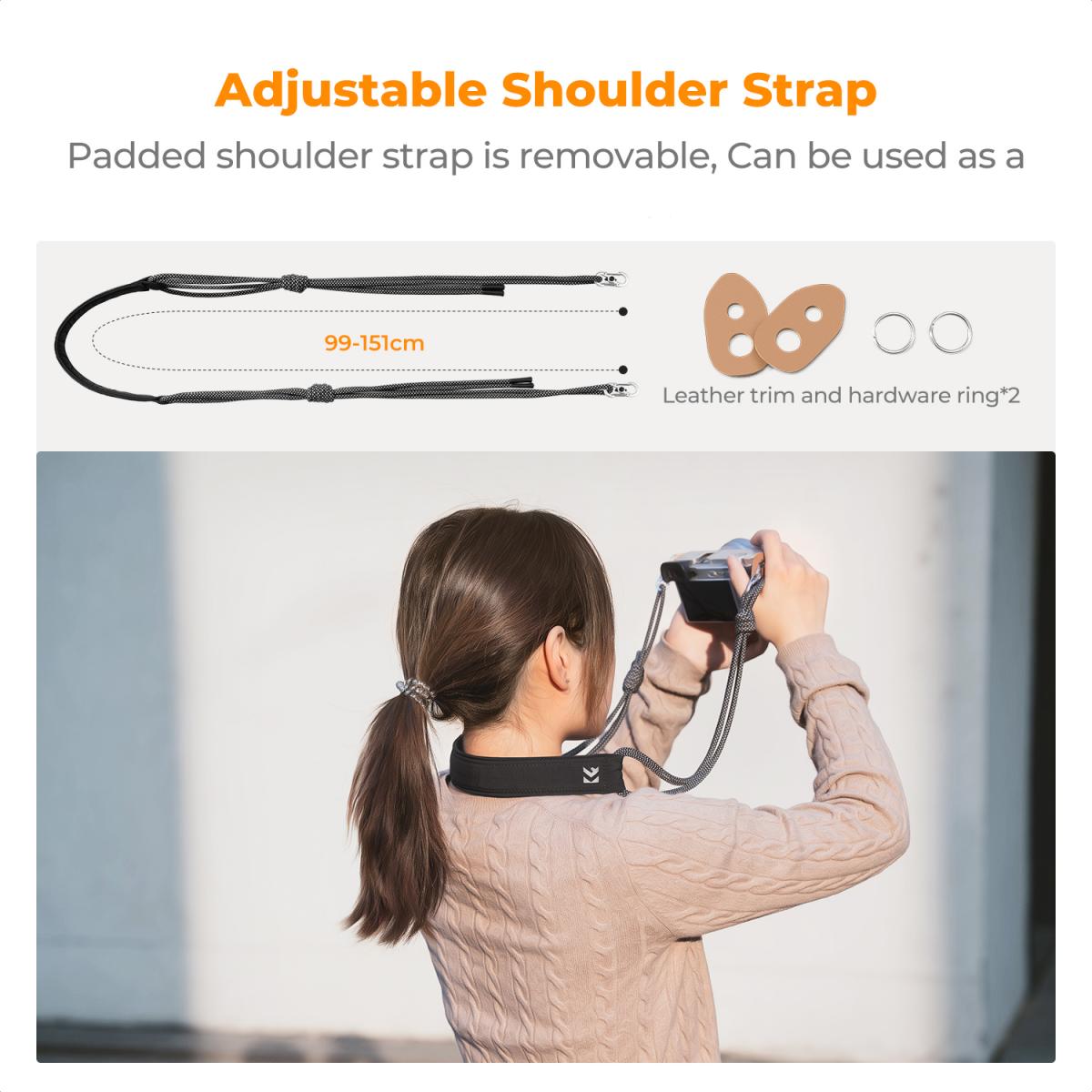 K&F Concept Camera Sling Bag Small Camera bag Lightweight Crossbody and ...