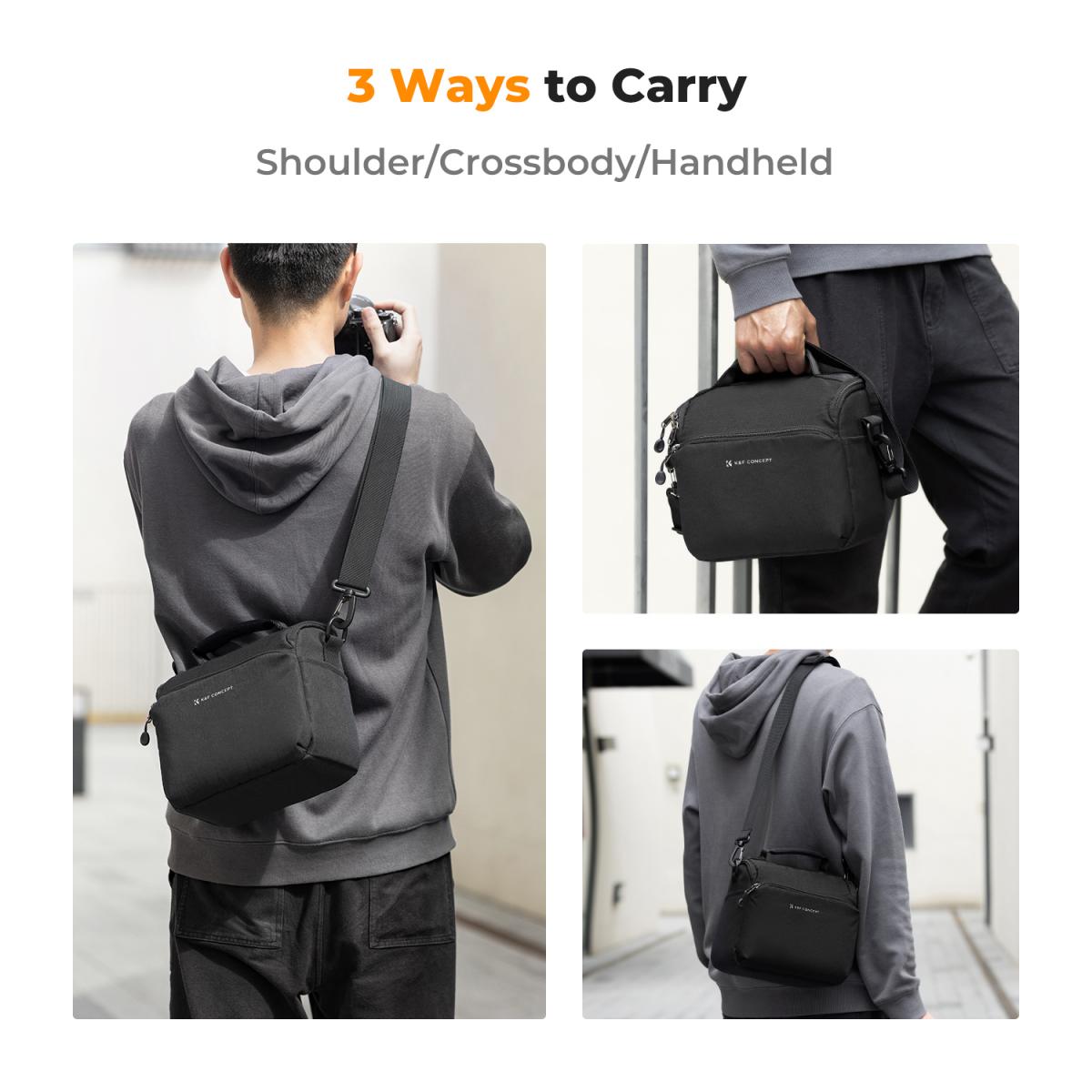 Compact Camera Bags Bag5L 05 (Black) K&F Concept - KENTFAITH