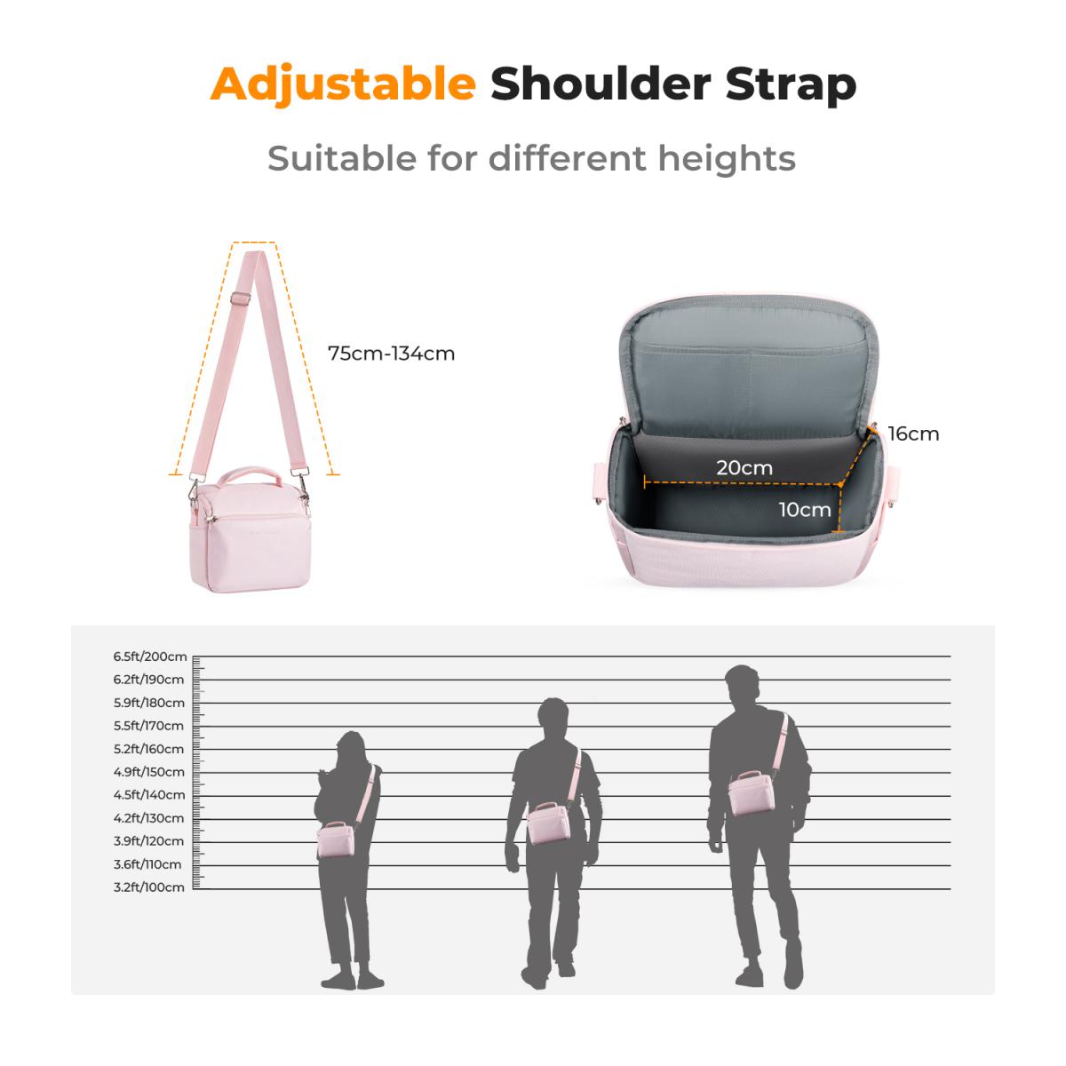 K&F Concept Camera Sling Bag Small Crossbody Camera Case DSLR/SLR/Cute ...