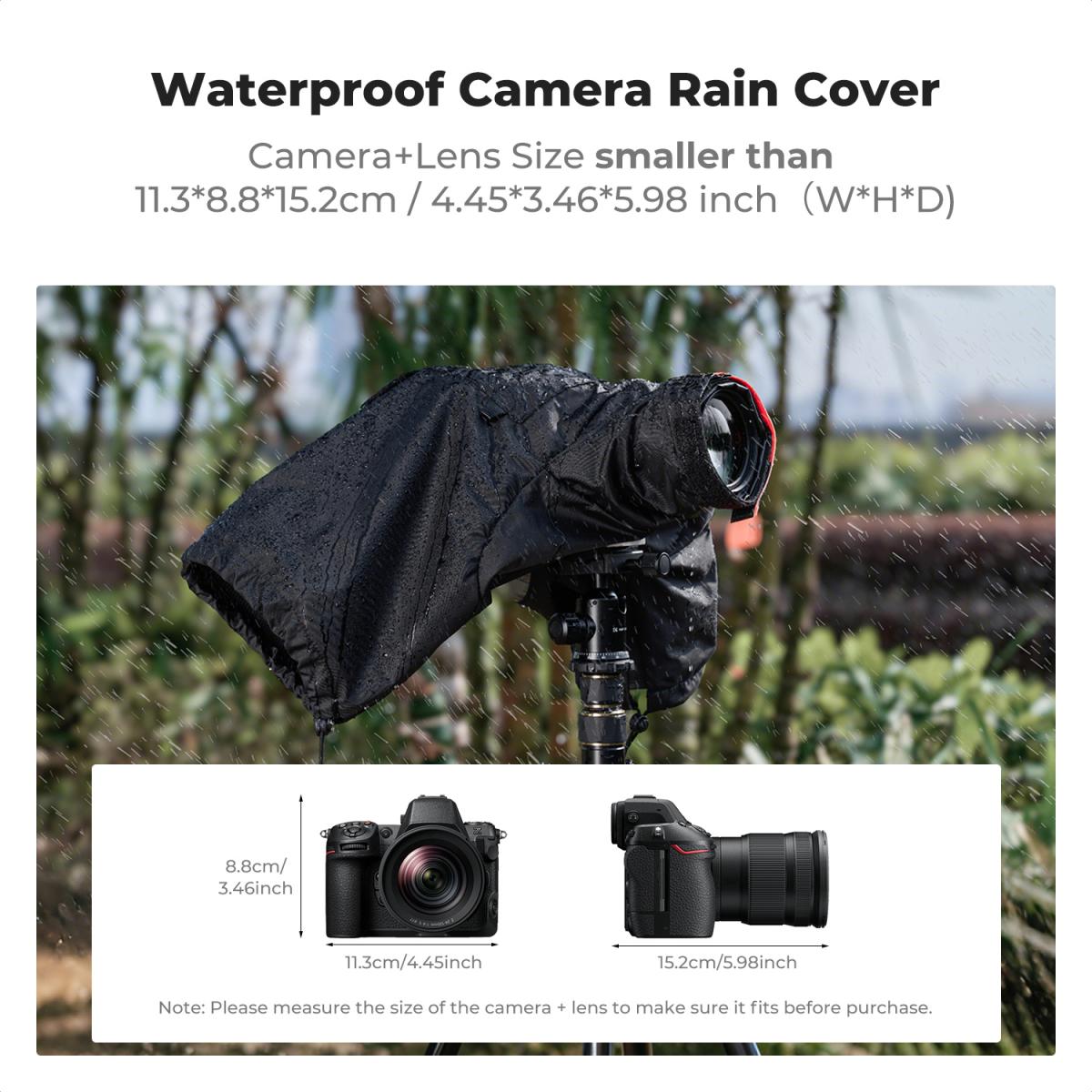 Professional Waterproof Camera Rain Cover for DSLR and Mirrorless ...