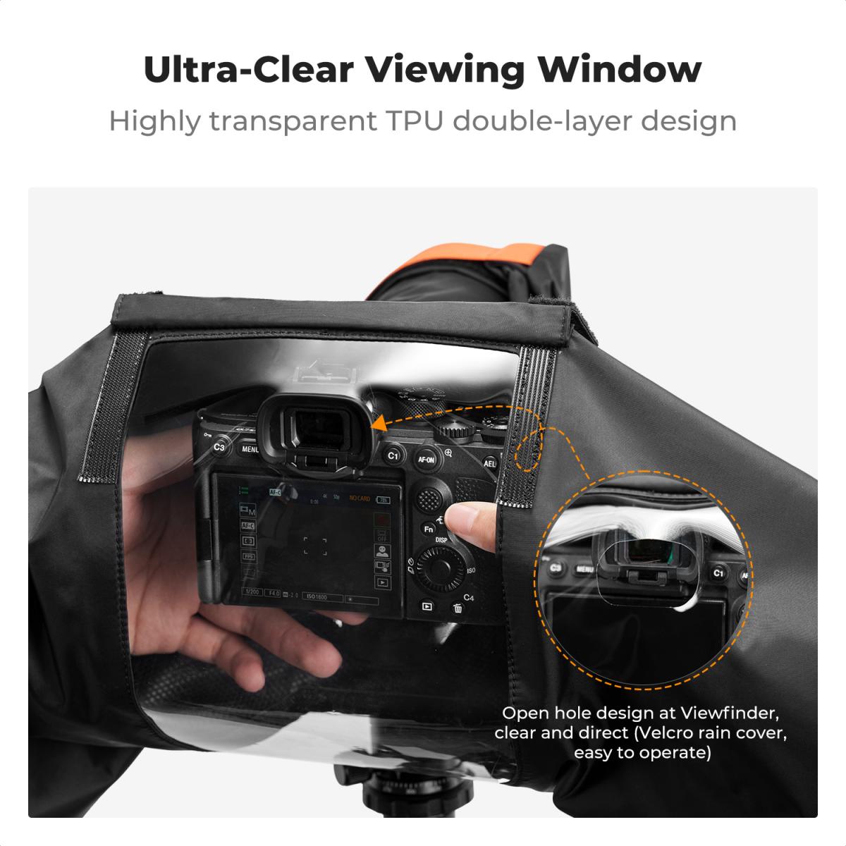 Professional Waterproof Camera Rain Cover for DSLR and Mirrorless ...