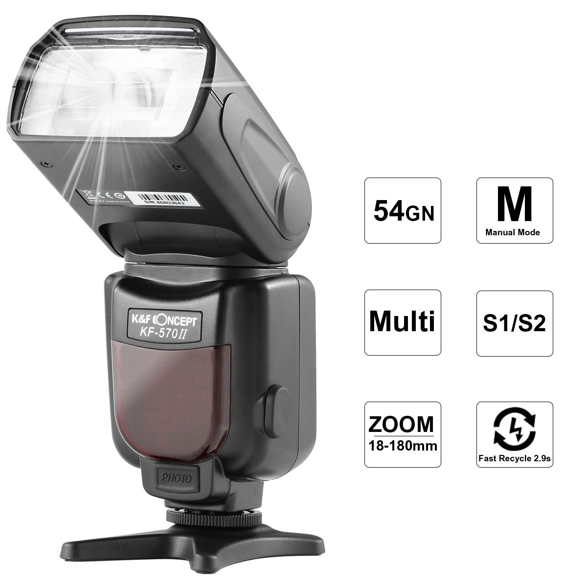 Nikon Shoe Mount Flash Concept570 K&F Concept - KENTFAITH