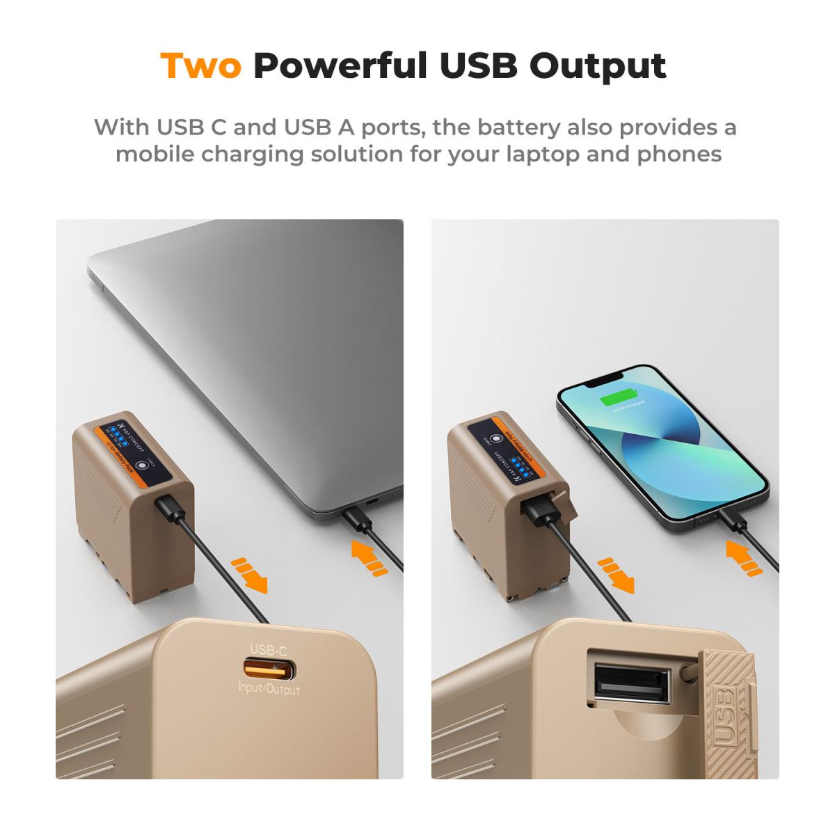 F970 Battery and Charger | K&F Concept - KENTFAITH