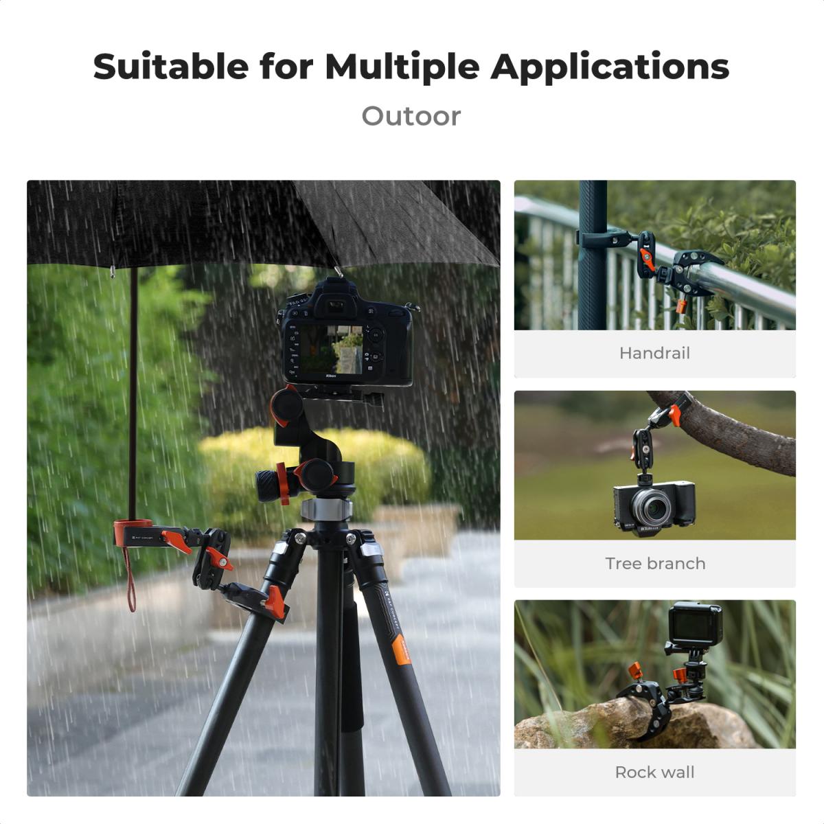 Magic Arm Super Clamp K&F Concept - KENTFAITH