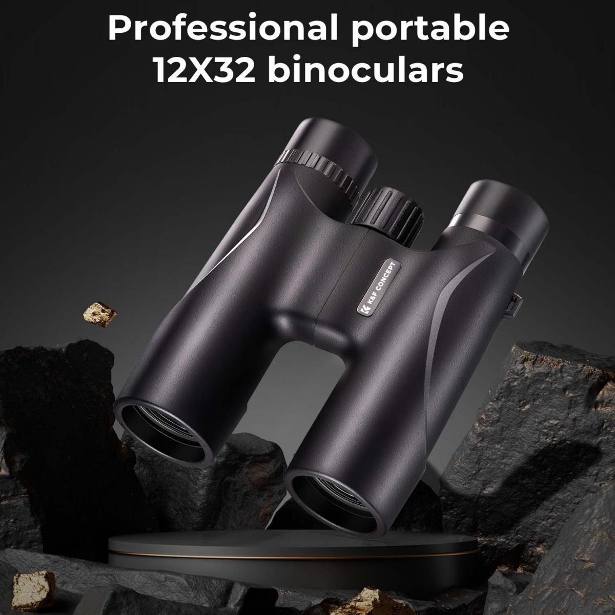 Beginner Bird Watching Binoculars 12X32 Bak4 Ip65 - KENTFAITH