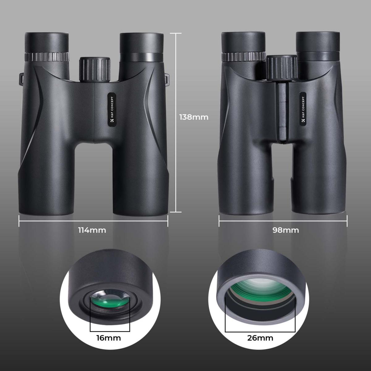 Beginner Bird Watching Binoculars 12X32 Bak4 Ip65 - KENTFAITH