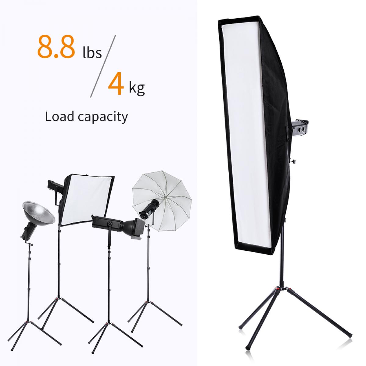 Adjustable Light Stand 86.6"/2.2m K&F Concept - KENTFAITH