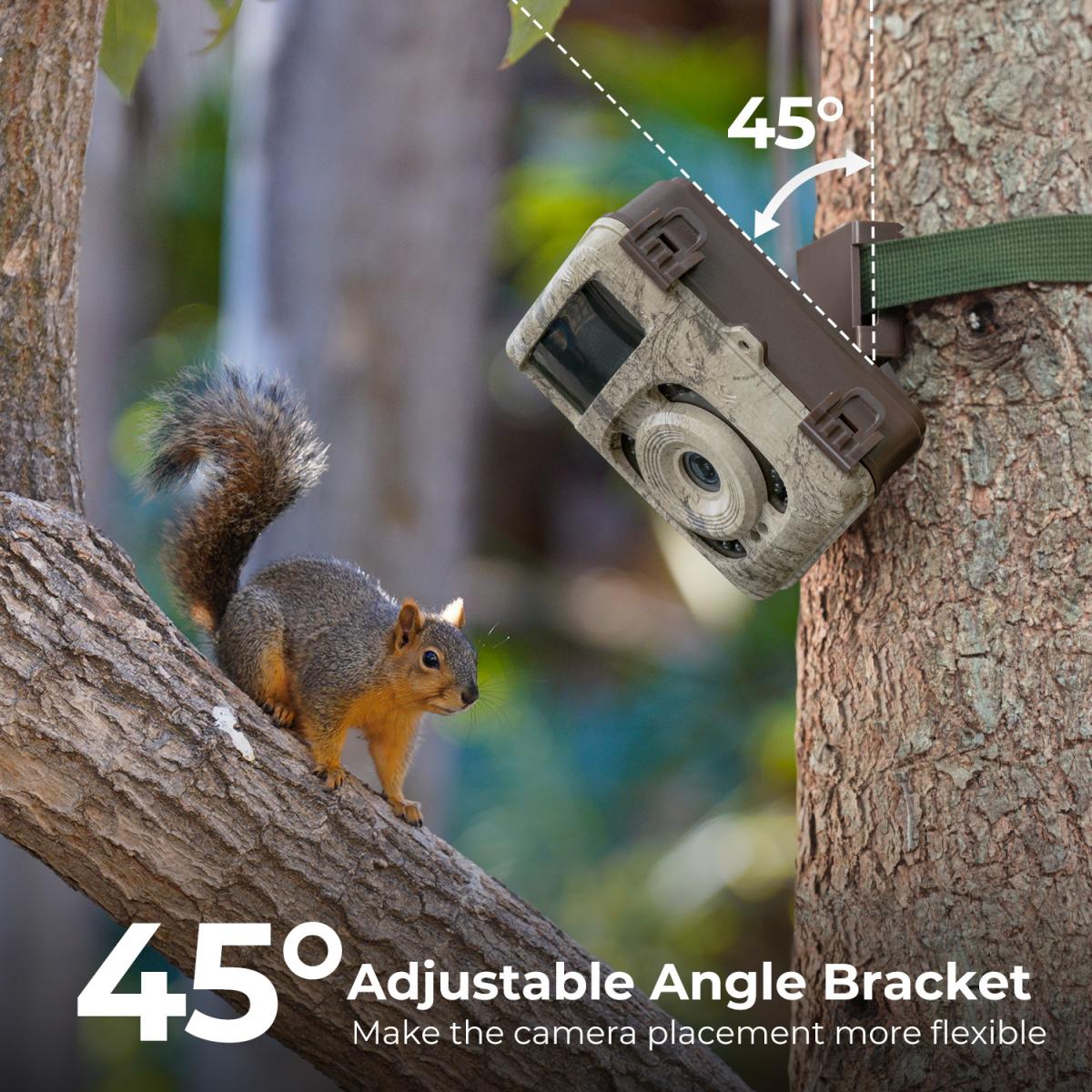 Outdoor Motion Sensor Light Camera 4K 48Mp 0.2S K&F Concept - KENTFAITH