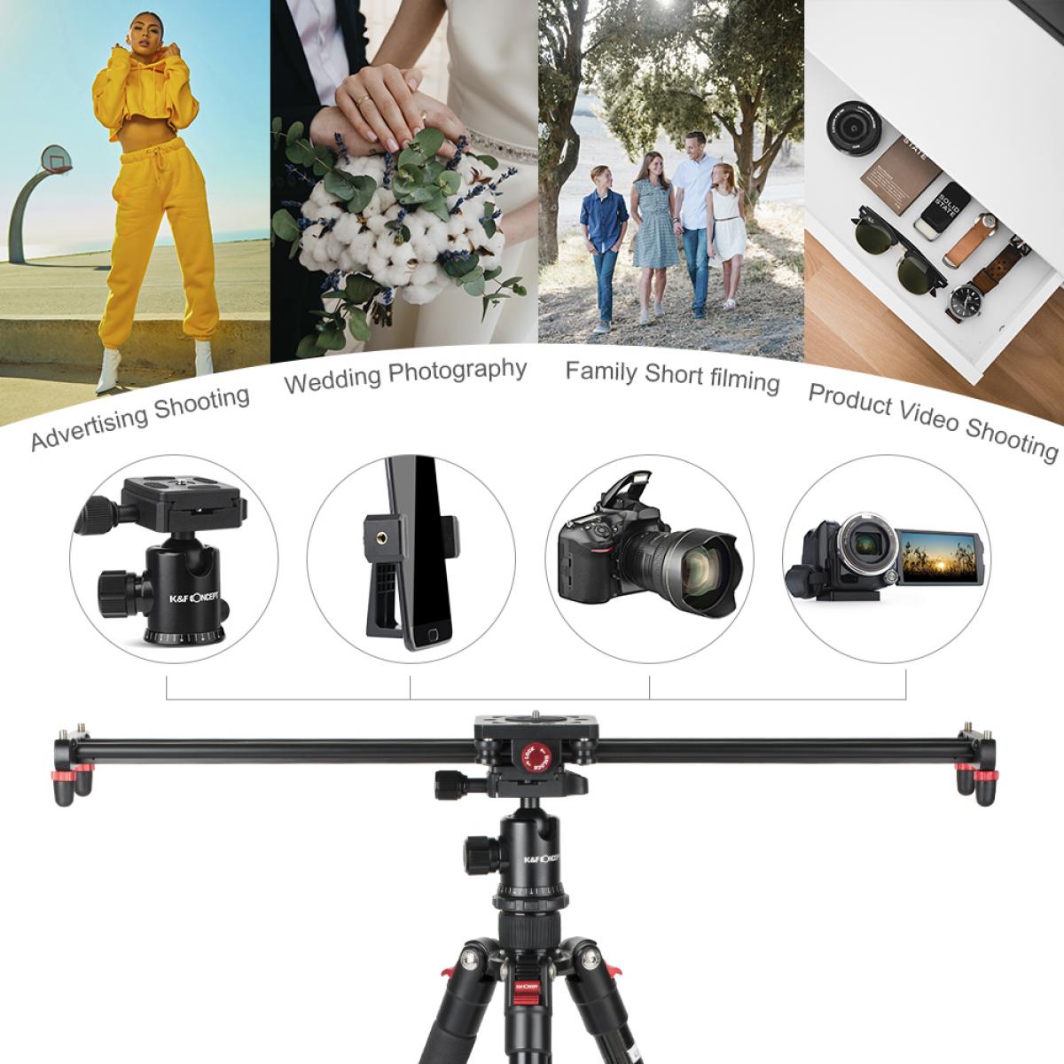 Aluminum Tripod 60Cm | Kentfaith - K&F Concept