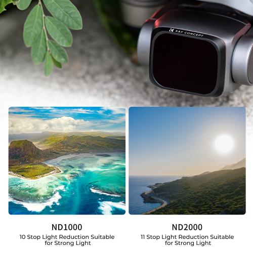 Drone DJI AIR 2S Filters Set ND4 / PL+ND8 / PL+ND16 / PL+ND32 / PL+ND64 / PL+CPL+ND1000+ND2000 ...