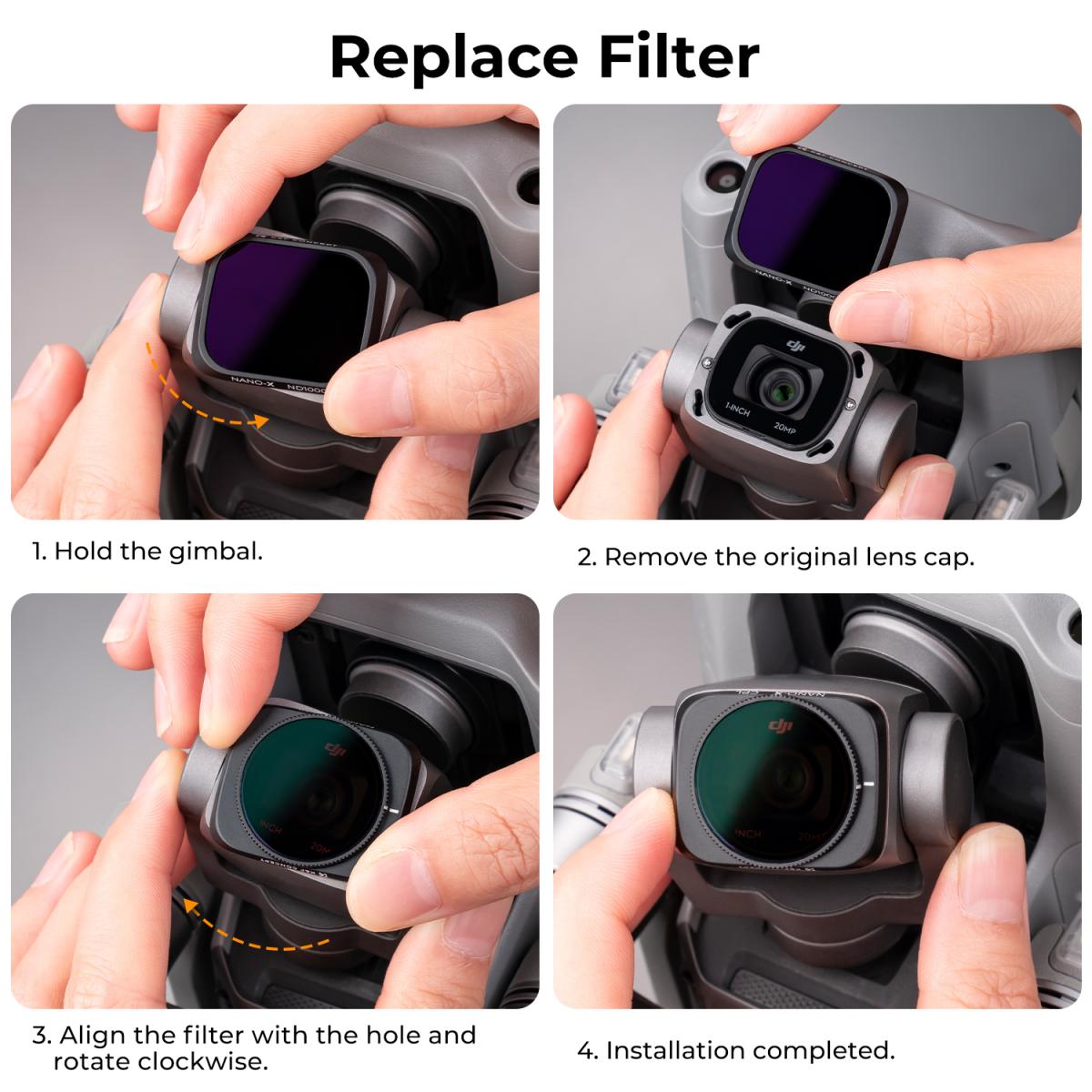 Lens Filter Set DJI AIR 2S - KENTFAITH