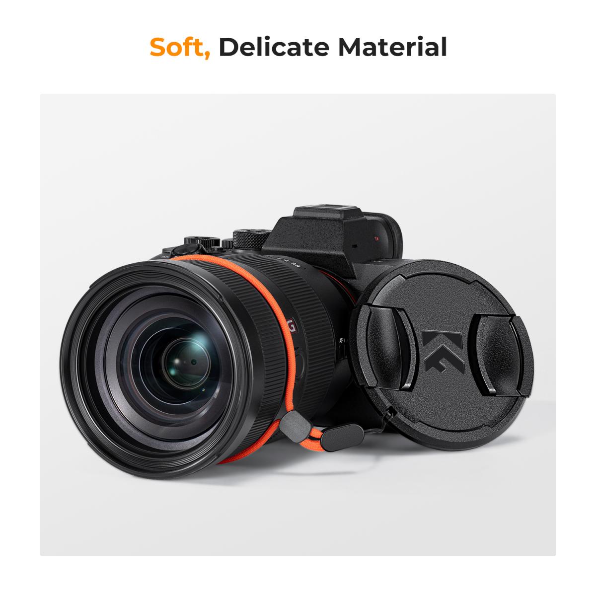 Center Pinch Lens Cap 58mm Snap-On 9 in 1 - KENTFAITH