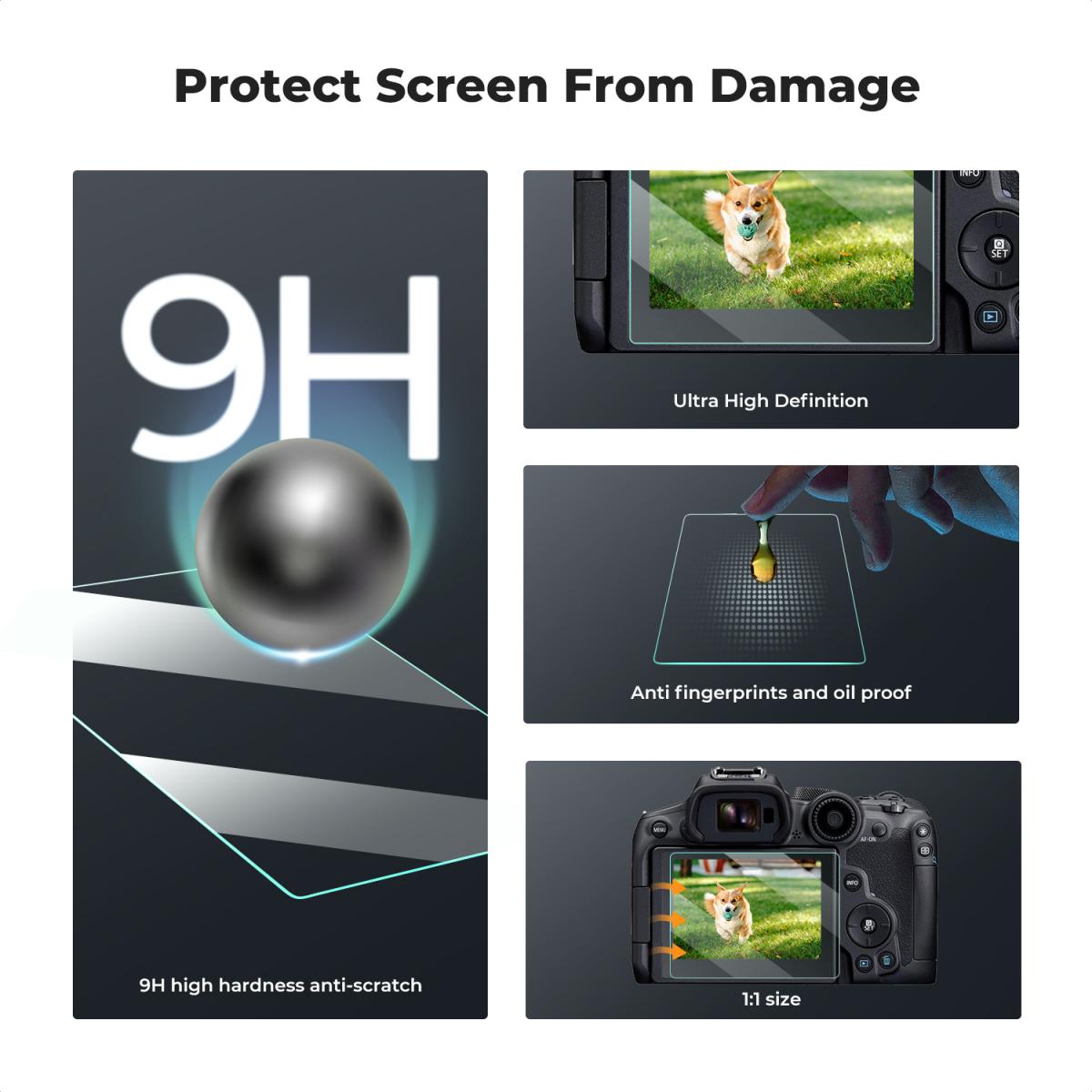 Camera Screen Protector Protector*3 R6 R6, R7, - K&F Concept
