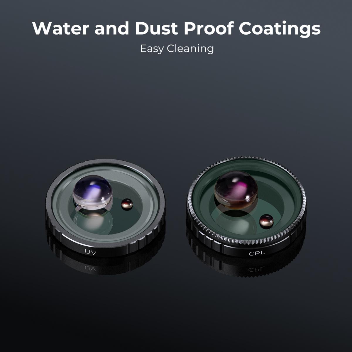 Insta360 GO 3S Action Camera Lens Filter UV + CPL + ND4 Filters Kit ...