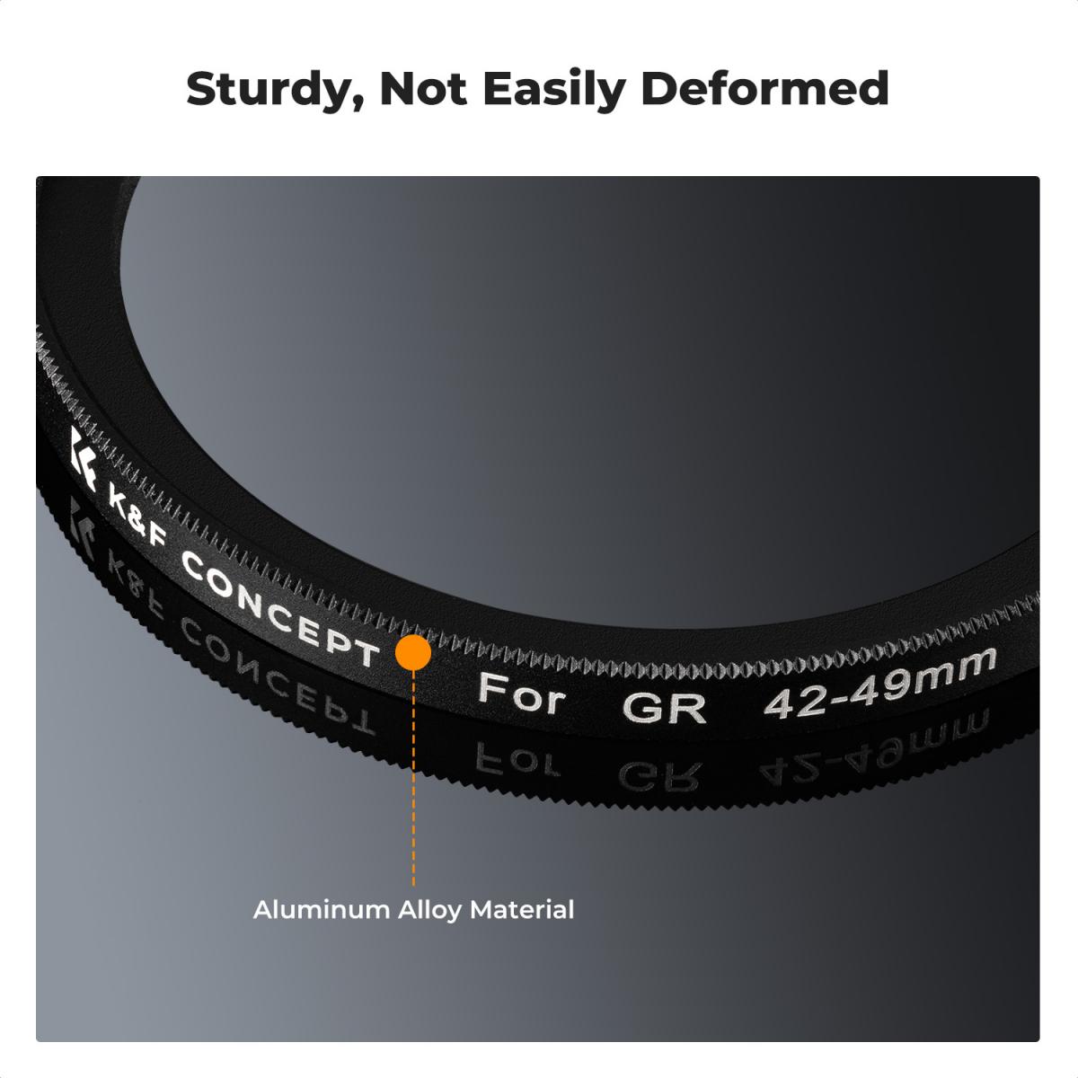 Ricoh Lens Filter Adapter Ring 42-49mm, With Kf 49mm Lens Cover *1 ...